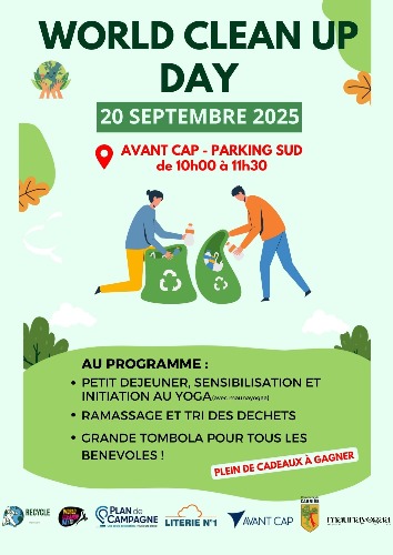WORLD CLEAN UP DAY PLAN DE CAMPAGNE LE 20/09/2025 - Fondation de la Mer